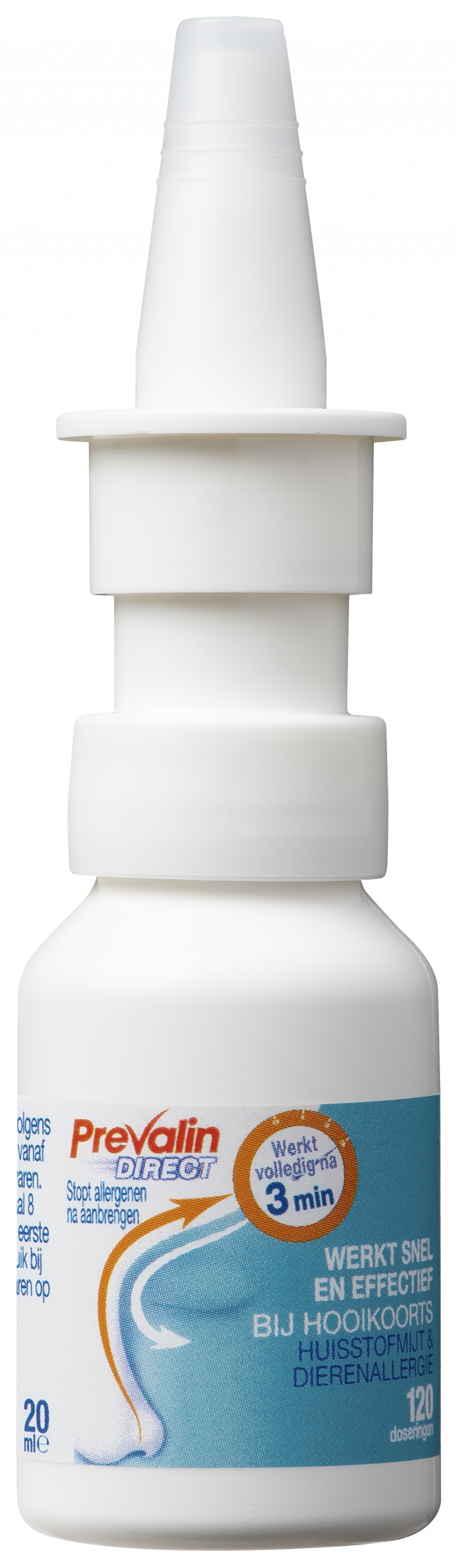 Prevalin Direct Neusspray: voorkomt een allergische reactie | Prevalin